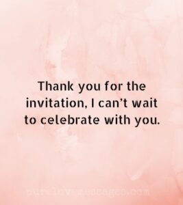 Birthday Invitation Reply Message : How to Respond to